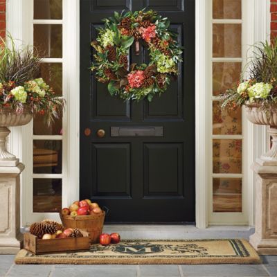 Lion Crest Monogram Door Mat | Frontgate