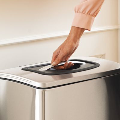 Stainless Steel Manual Trash Compactor | Frontgate