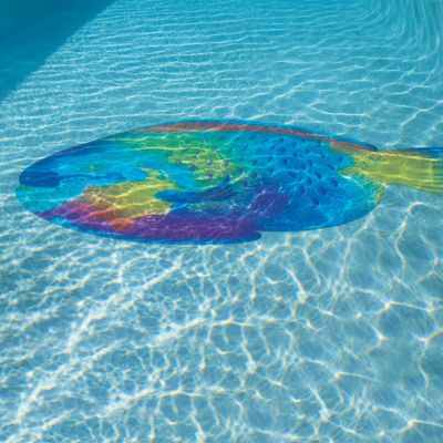 Tropical Fish Pool Mat | Frontgate