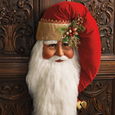 Traditional Santa Head | Frontgate