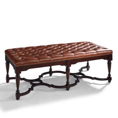 Morrison Tufted Bench | Frontgate