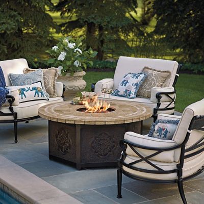 Mosaic Custom Fire Table | Frontgate