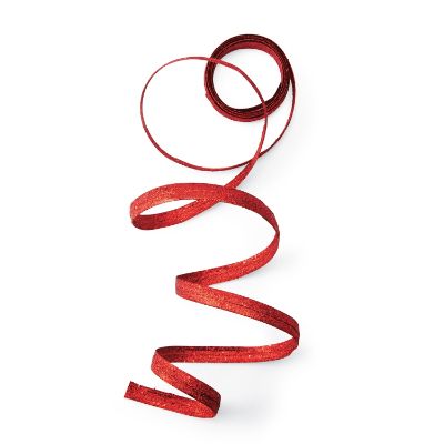 Set of 12 Red Glitter Straps | Frontgate