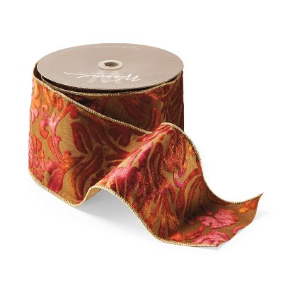 Williamsburg® Velvet Burnout Ribbon | Frontgate