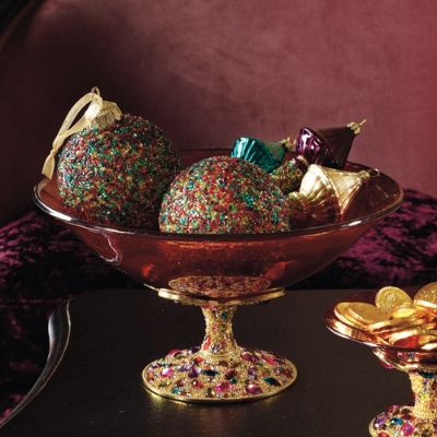 Dominique Large Enamel Glass Bowl | Frontgate