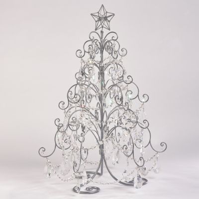 Tabletop Crystal Droplet Tree | Frontgate