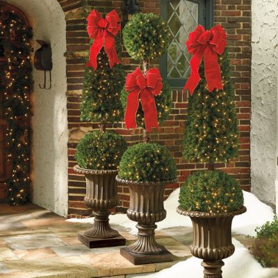 Triple Ball 6-ft. Topiary | Frontgate