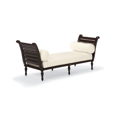 British Colonial Bench with Cushion | Frontgate