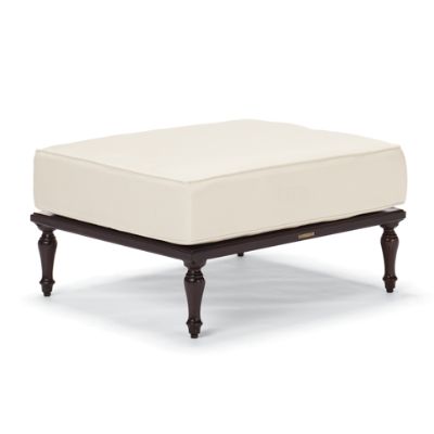 British Colonial Ottoman with Cushion | Frontgate