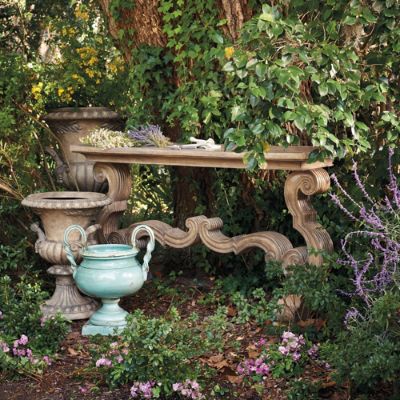 Volute Console Table | Frontgate