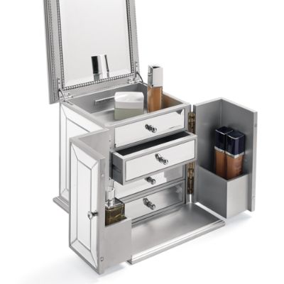 Antoinette Mirrored Vanity Storage Case | Frontgate