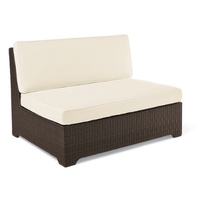 Palermo Oversized Center Chair with Cushions in Bronze Finish | Frontgate