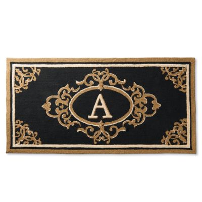 Harrison Monogrammed Entry Mat | Frontgate