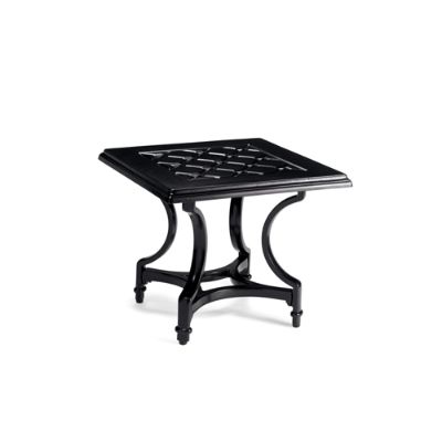 Grayson Side Table in Black Finish | Frontgate