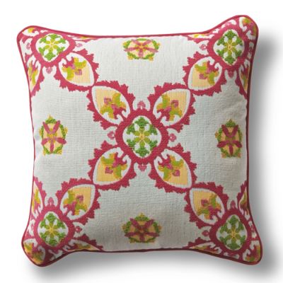 Courtlyn Blush Outdoor Pillow | Frontgate