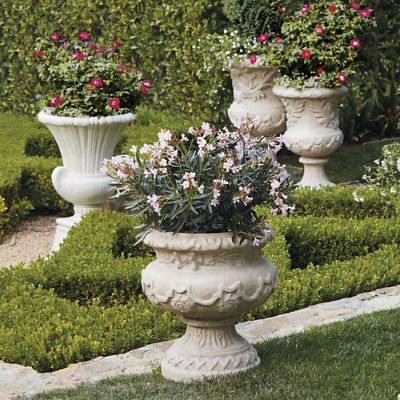 Provence Urns and Plinth | Frontgate