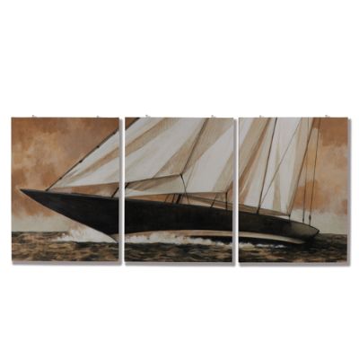 Sailboat Triptych | Frontgate