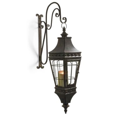Rustic Hanging Lantern | Frontgate