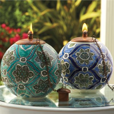 Bella Tabletop Torch | Frontgate