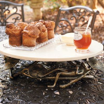 Lounging Frogs Lazy Susan | Frontgate