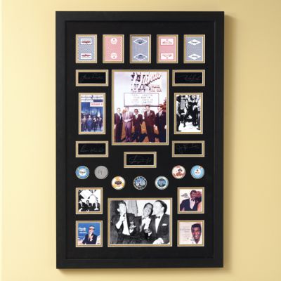 Rat Pack Memorabilia Collage | Frontgate