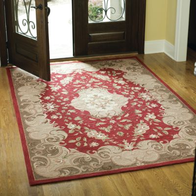 Rainier Hand-hooked Area Rugs | Frontgate