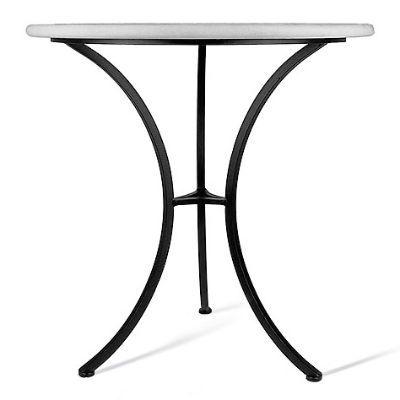 Black Olives Round High Dining Table | Frontgate