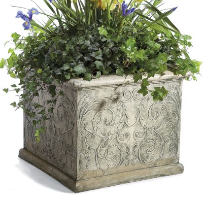 Arabesque Square Planter | Frontgate