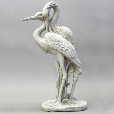 Sweetheart Cranes Outdoor Statue | Frontgate