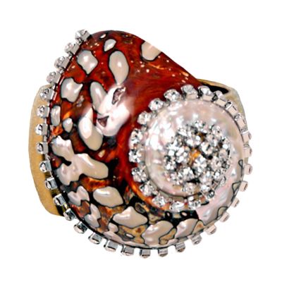 Set of Four Turbo Semanticus Shell Napkin Rings | Frontgate