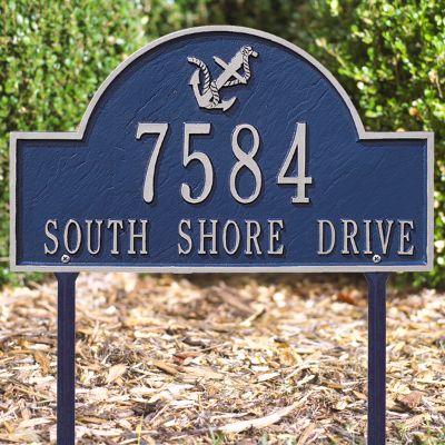 Anchor Arch Address Plaques | Frontgate