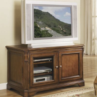 Entertainment Console with Interchangeable Panels | Frontgate