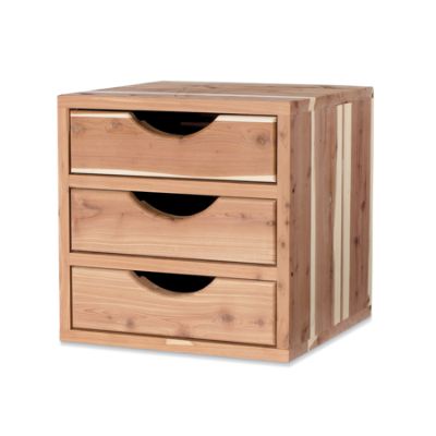 Stackable Red Cedar Closet Storage | Frontgate