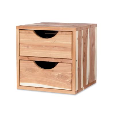 Stackable Red Cedar Closet Storage | Frontgate