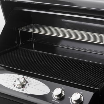 Black Porcelain Cook Number Grills | Frontgate