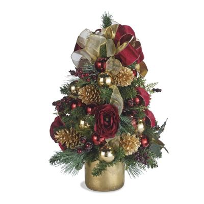 Floral Mix Topiary Tree | Frontgate
