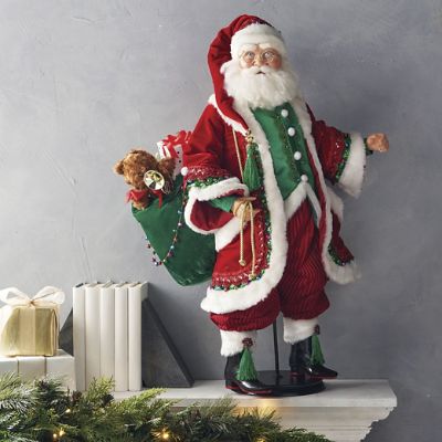 Toyland Santa with Toy Bag | Frontgate