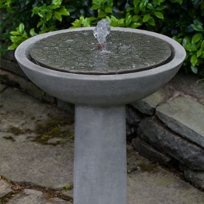 Cirrus Stone Birdbath Fountain | Frontgate