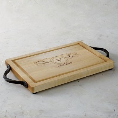 Personalized Rectangular Fancy Cutting Board | Frontgate