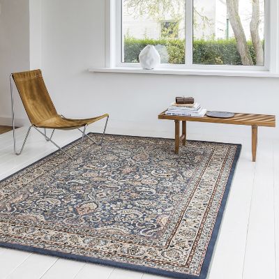 Purdue Paisley Wool Area Rug | Frontgate