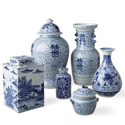 Blue Ming Ceramic Collection | Frontgate