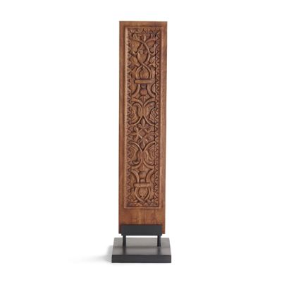 Alhambra Carved Wood Plinth | Frontgate