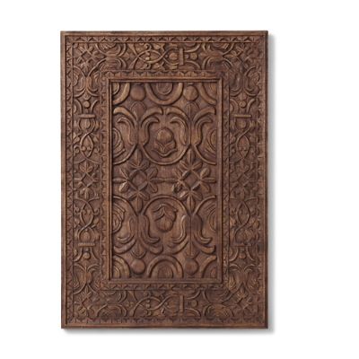 Alhambra Carved Wood Wall Panel | Frontgate