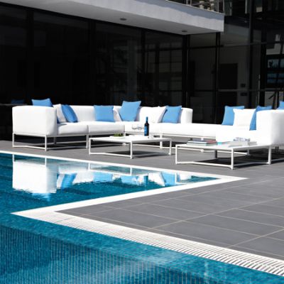 Bloc Modular Seating Collection by Gloster | Frontgate