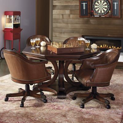 Edison Game Table and Chairs | Frontgate