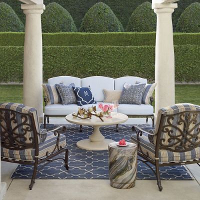Orleans Seating in Chocolate Finish | Frontgate