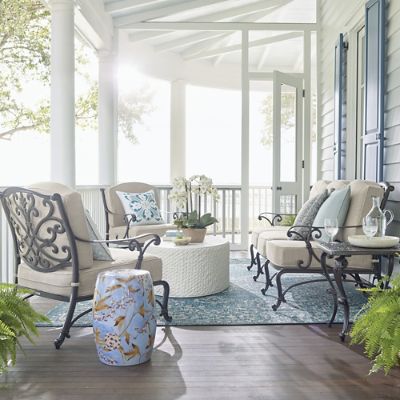 Orleans Seating in Chocolate Finish | Frontgate