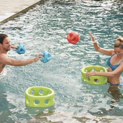 Galaxy Ball Toss Floating Pool Game | Frontgate