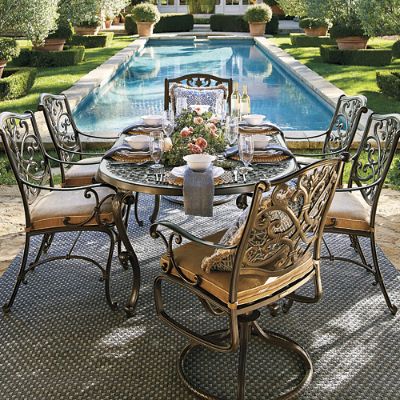 Orleans Dining in Chocolate Finish | Frontgate