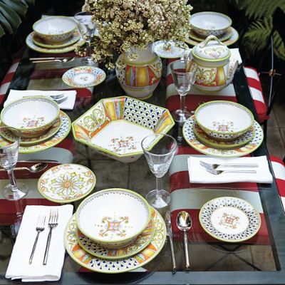 Deruta Handpainted Dinnerware | Frontgate